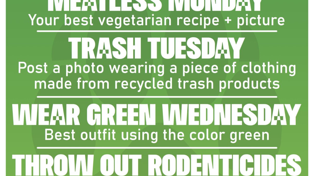 Earth Week Virtual Spirit Week - Roots & Shoots