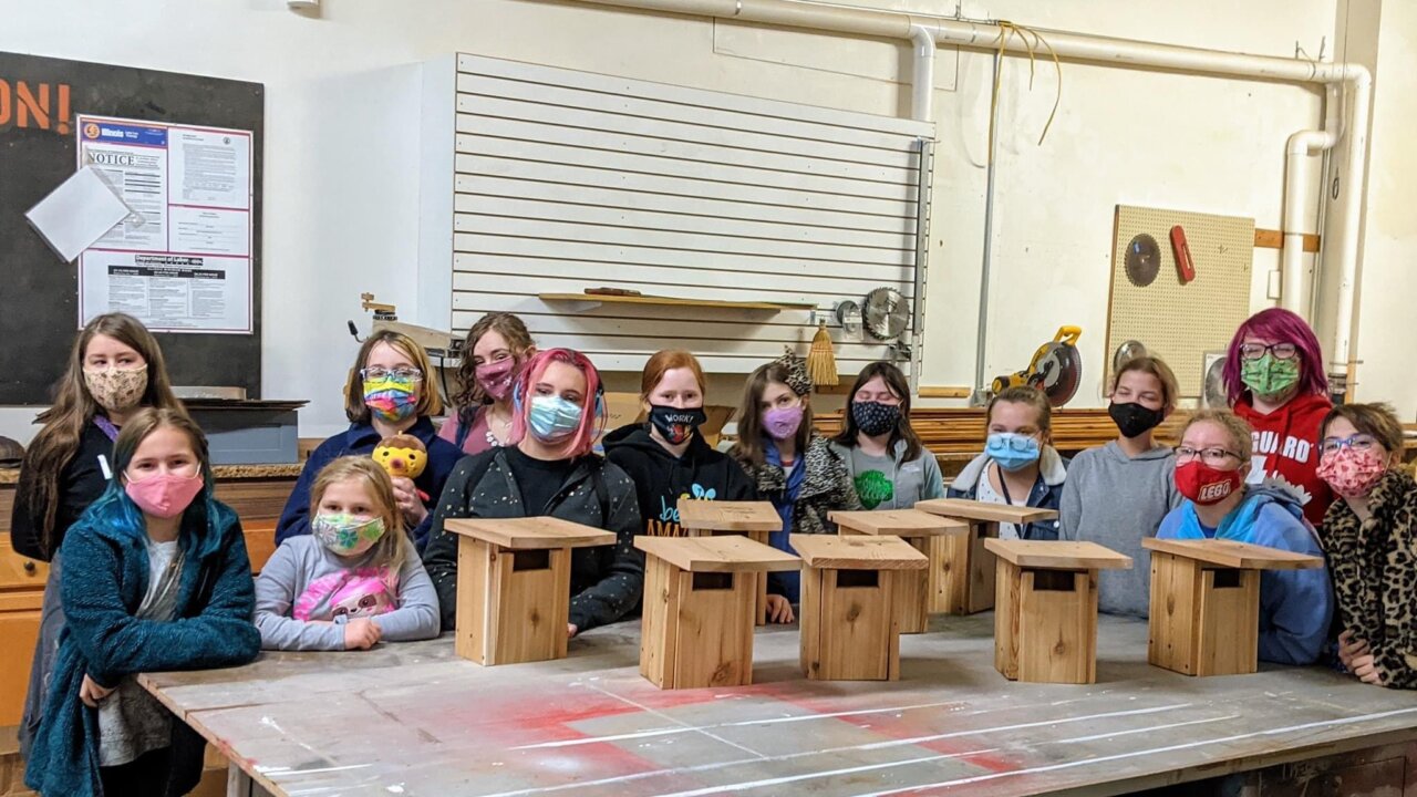 Pollinator Garden at Alpha Park Library by Girl Scout Troop 4031 ...